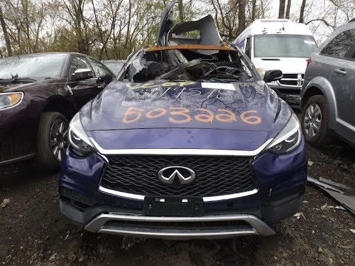 2019 - INFINITI QX30 - Used - Bumper Assy (Front) includes cover - AWD – County Auto Salvage LLC