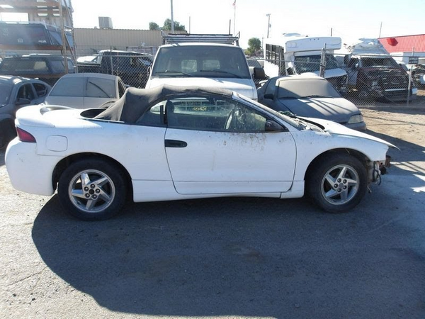 1996 MITSUBISHI ECLIPSE Used Wheel 16x6, alloy (5 spoke), sharp edges ...